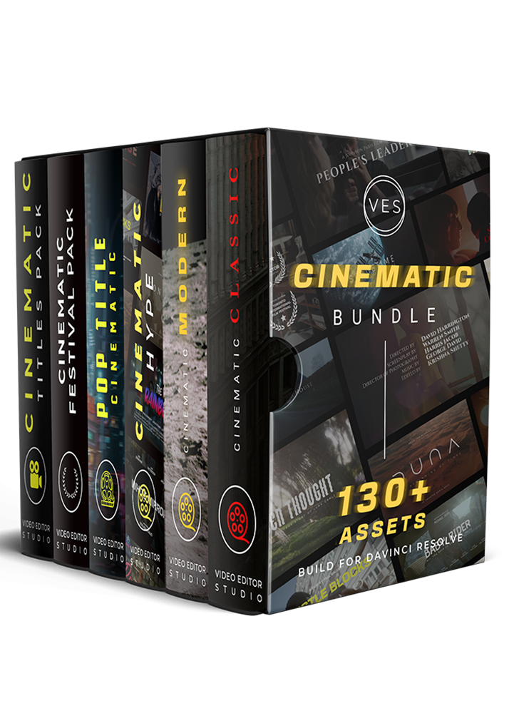 Cinematic Title Bundle I 130+ Assets for Davinci Resolve – VIDEO EDITOR ...