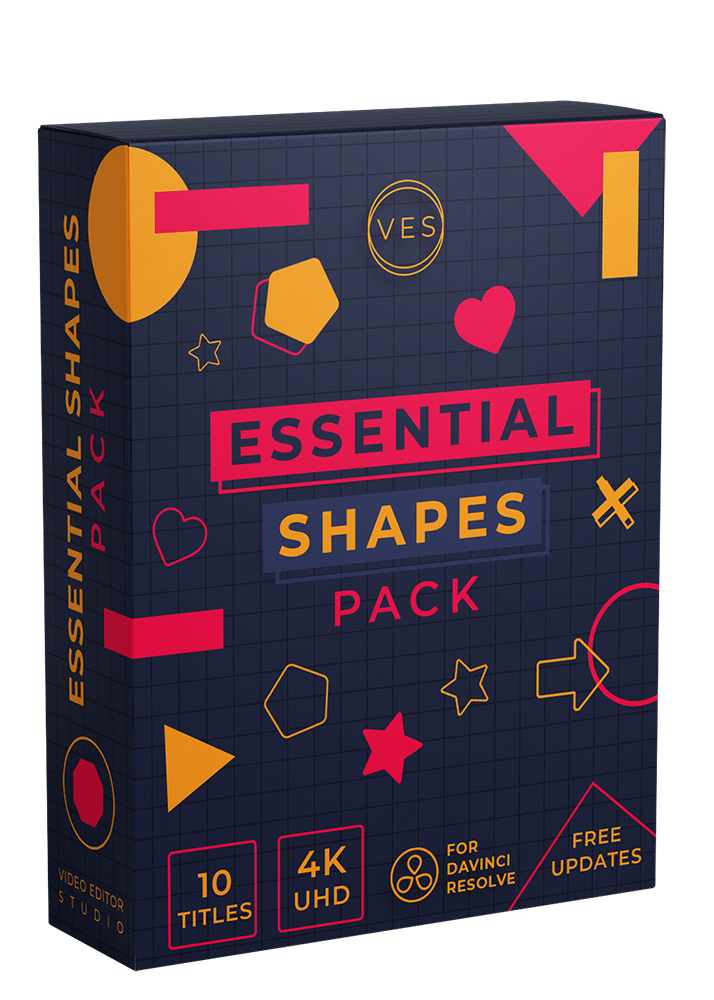 Essential Shapes Pack for DaVinci Resolve